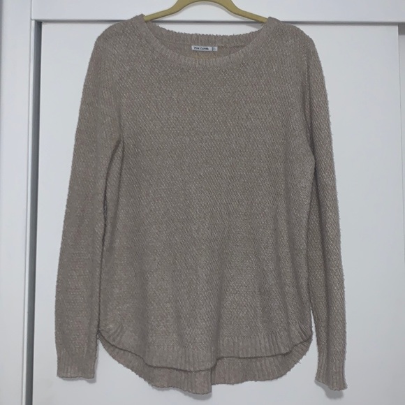 Pink Clover | Sweaters | Heather Cream Sweater | Poshmark